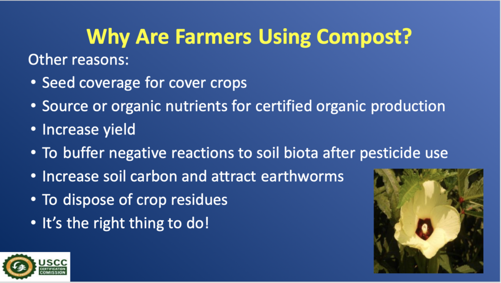 Using Compost - NCCC