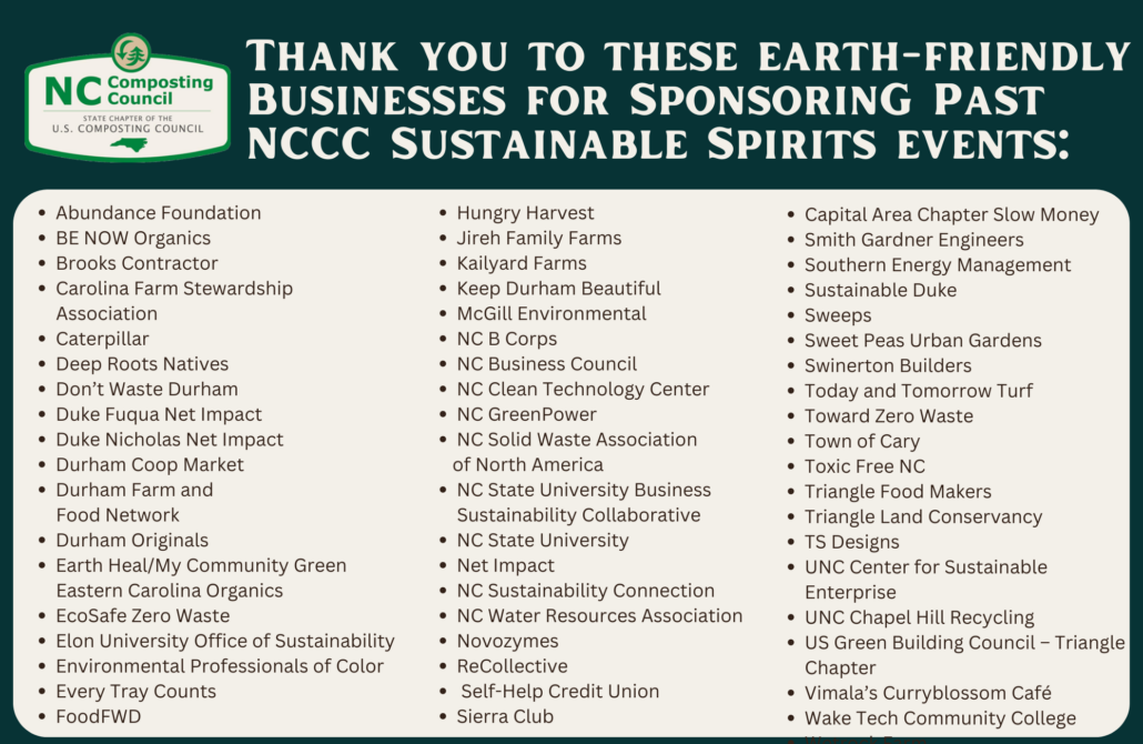 Sustainable Spirits - NCCC