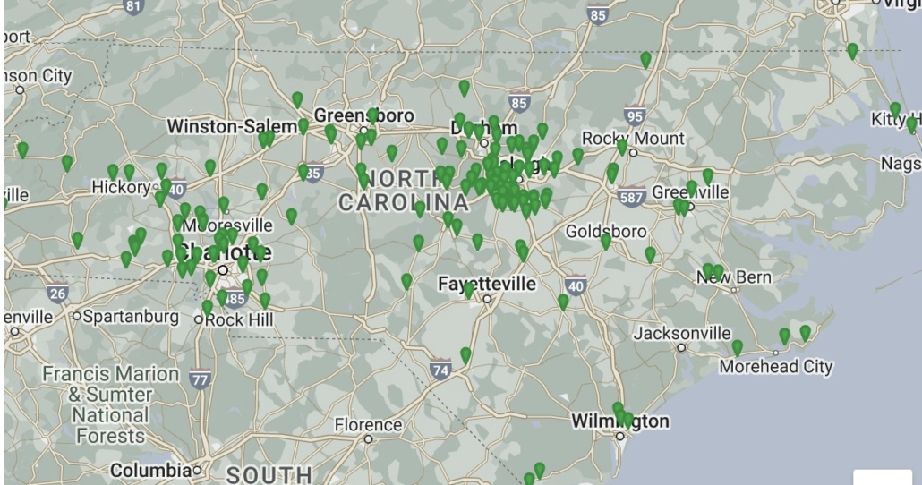 NCCC Bulk Compost Map - NCCC